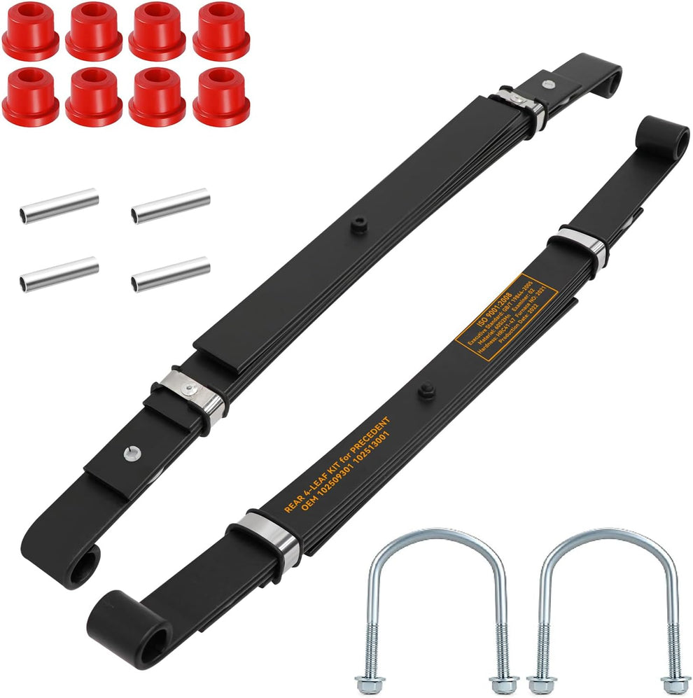 Heavy Duty Rear 4-Leaf Springs Kit for Club Car Precedent Golf Cart ...