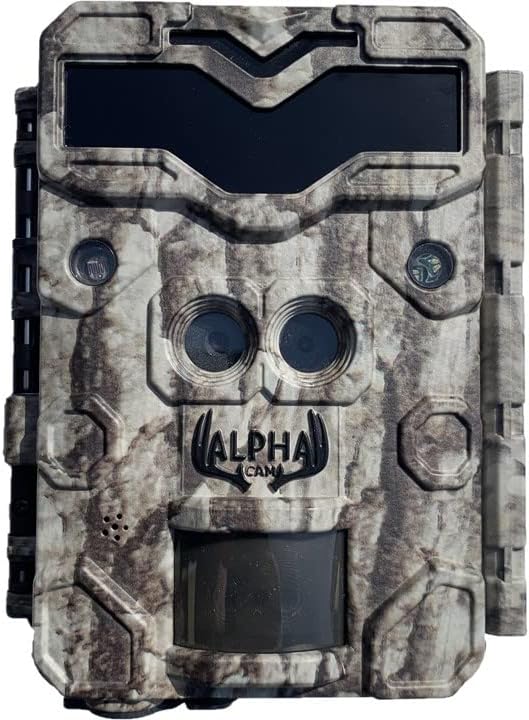 ALPHA CAM: 4K Dual Lens Trail Camera - Ultra Fast Trigger Speed ...