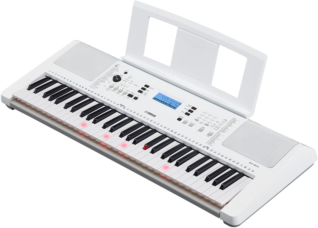 Yamaha EZ300 Lighted Keys Portable Keyboard – GearMustHave