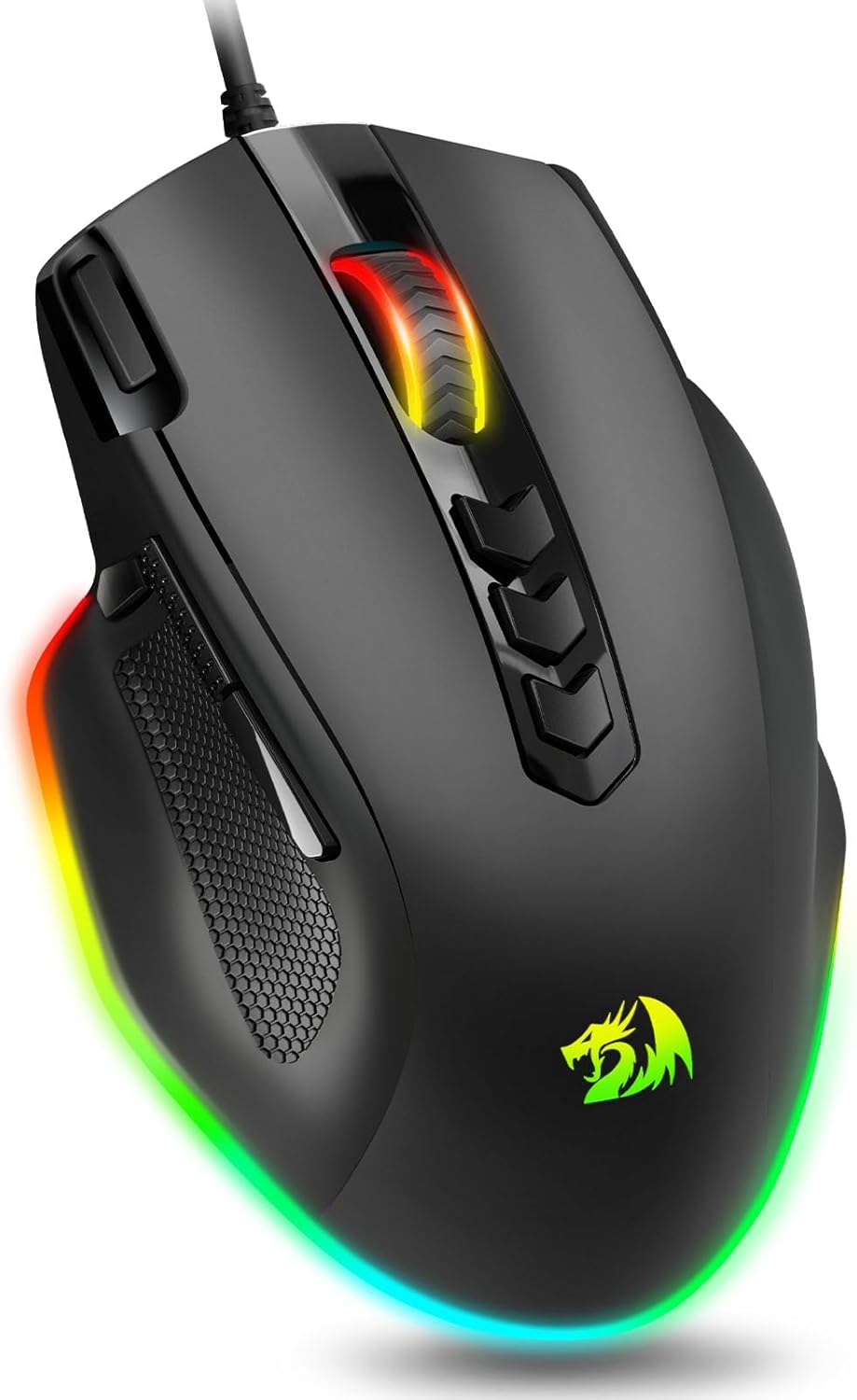 Redragon RGB Gaming Mouse: 8000 DPI, 11 Buttons, Sniper Mode – GearMustHave