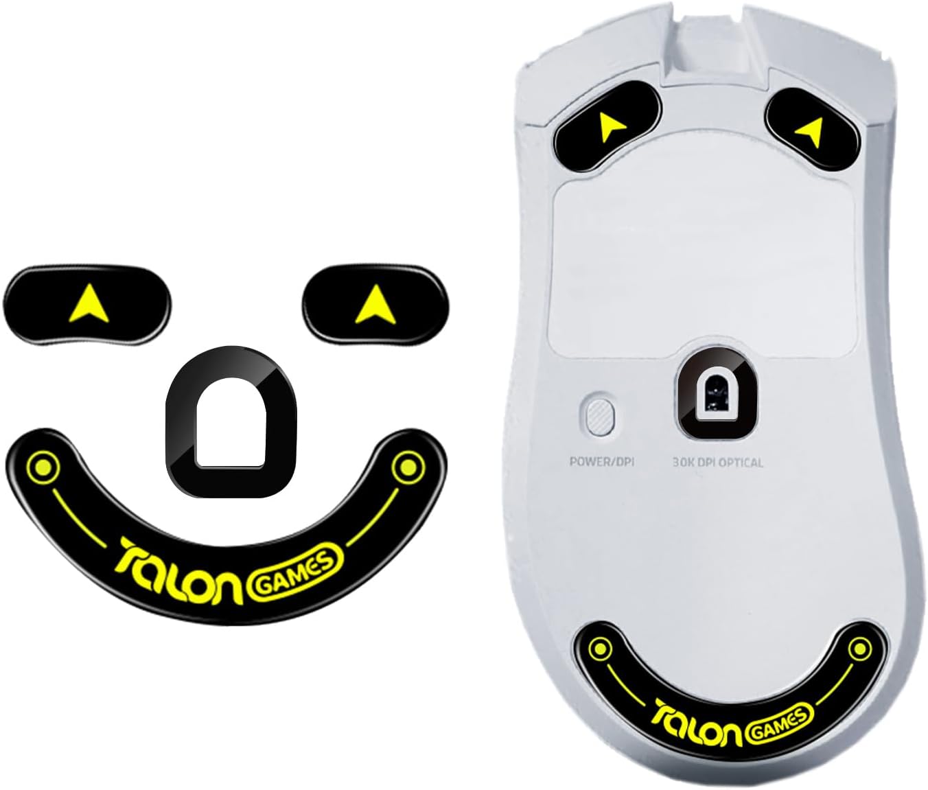 Super Smooth Glass Mouse Feet for Razer DeathAdder V3 Pro - TALONGAMES ...