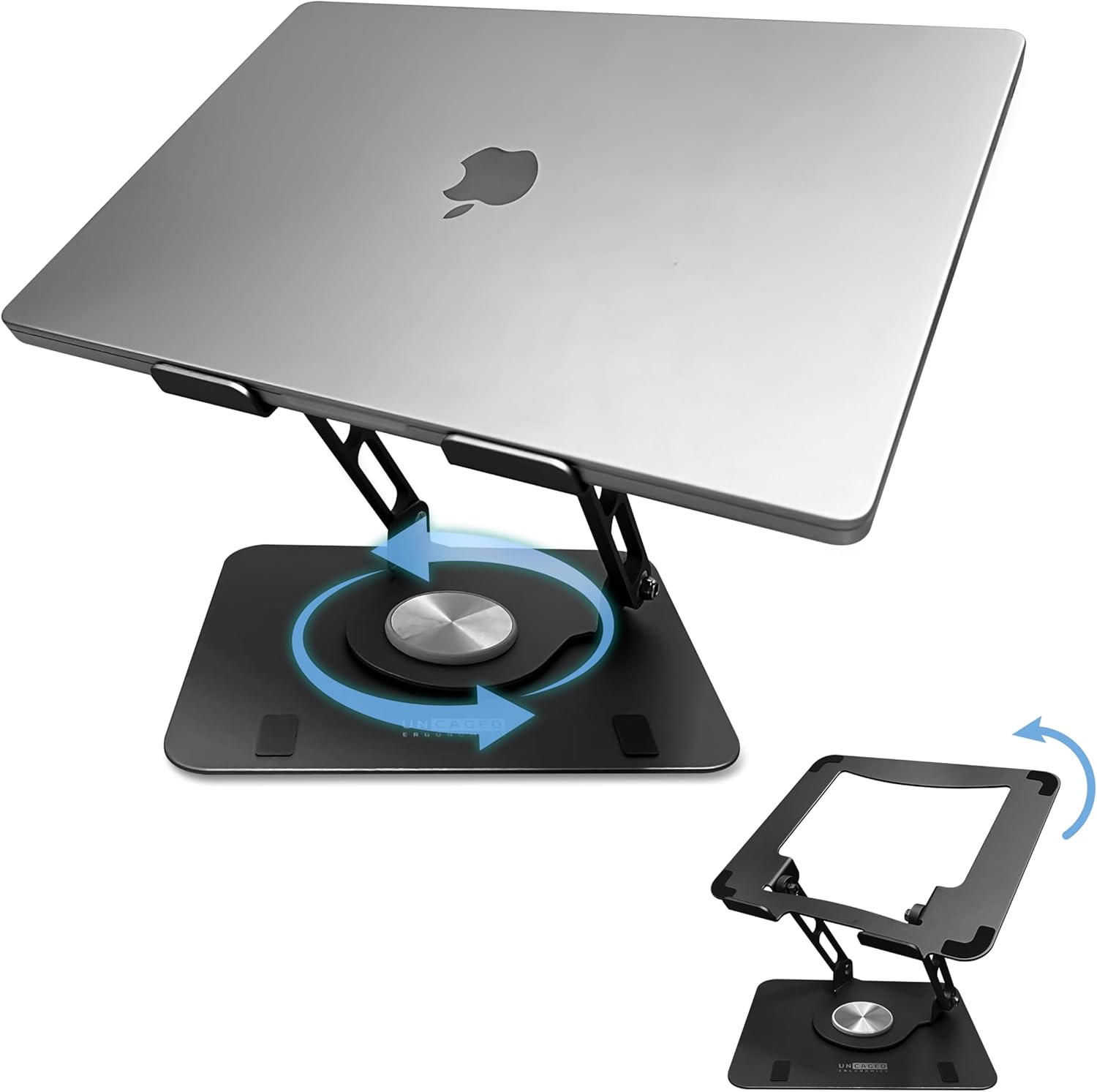360 Swivel Laptop Stand - Ergonomic Cooling Riser – GearMustHave