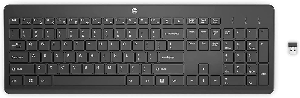 HP 230 Wireless Keyboard - Low-Profile, Quiet Design – GearMustHave