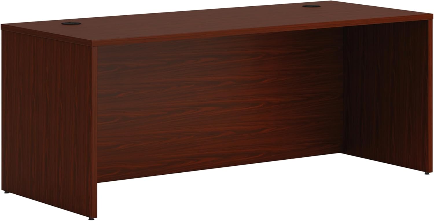 HON MOD 72-Inch Executive Desk - Premium Wooden Laminate, Cable Manage ...