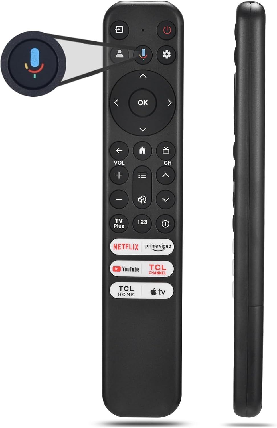 TCL Google TV Remote with Voice Control & 6 Shortcut Buttons – GearMustHave