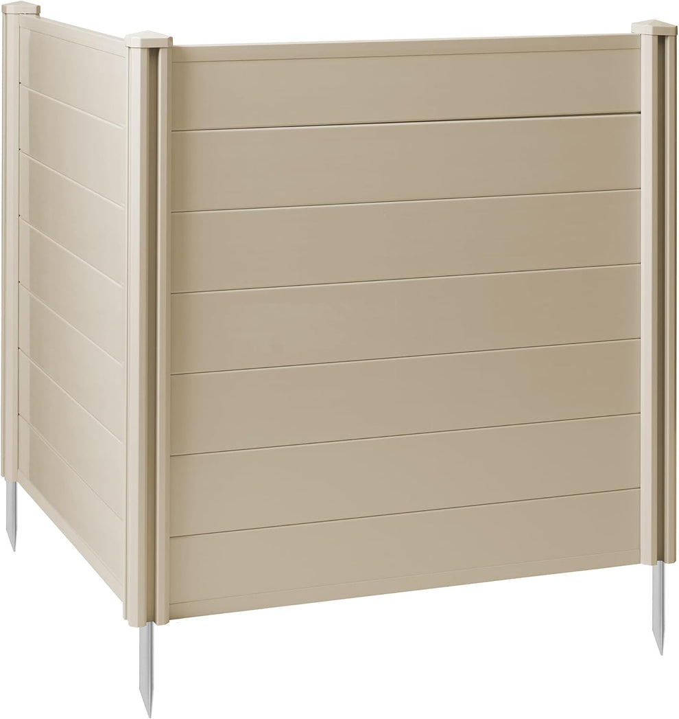 Casafield 42x42 Privacy Screen - Outdoor Vinyl - Tan – GearMustHave