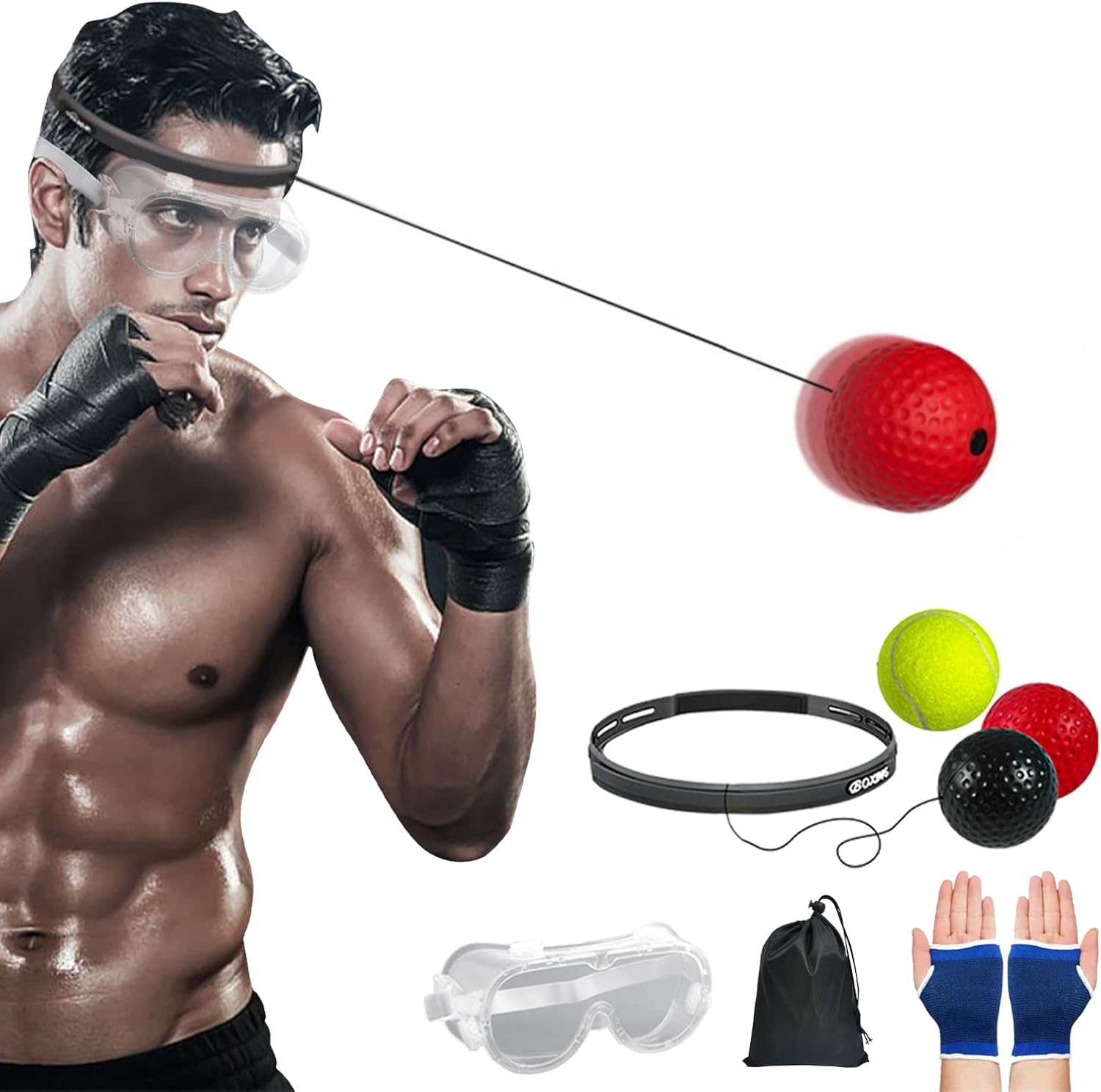 Speed Punch Reflex Ball Set - Improve Coordination – GearMustHave