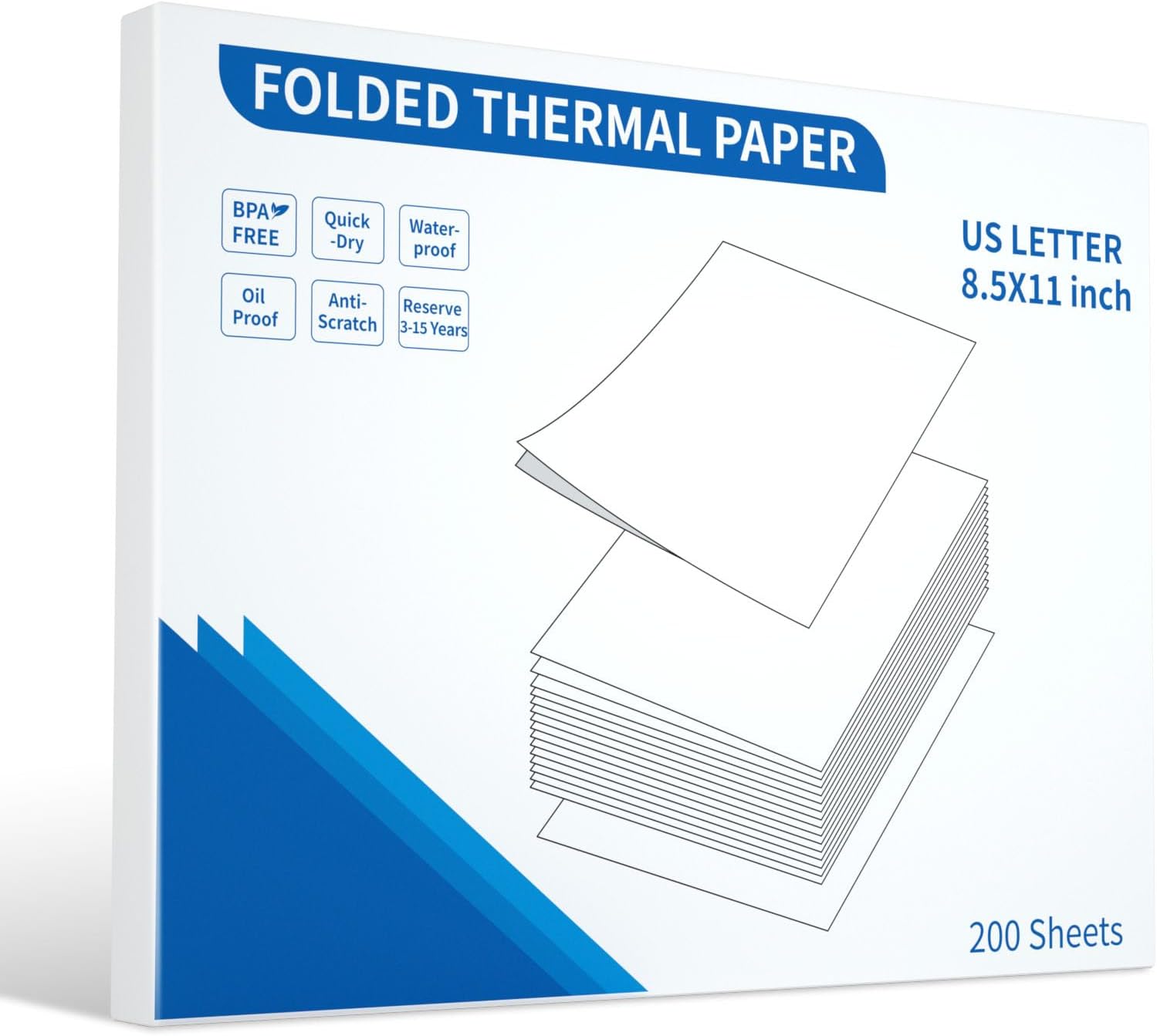 Thicker Thermal Printer Paper | High Quality 200 Sheets – GearMustHave