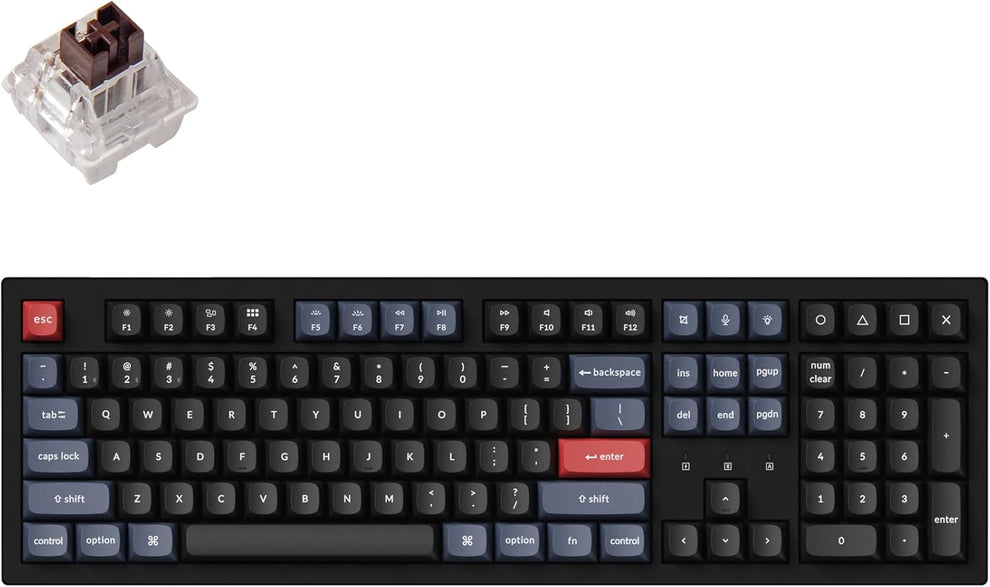Customizable Wireless Mech Keyboard, Hot-swappable K Pro Brown Switch ...