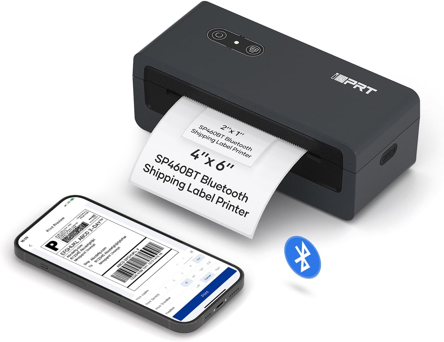 iDPRT Bluetooth Thermal Label Printer | Small Business Shipping | MAC ...