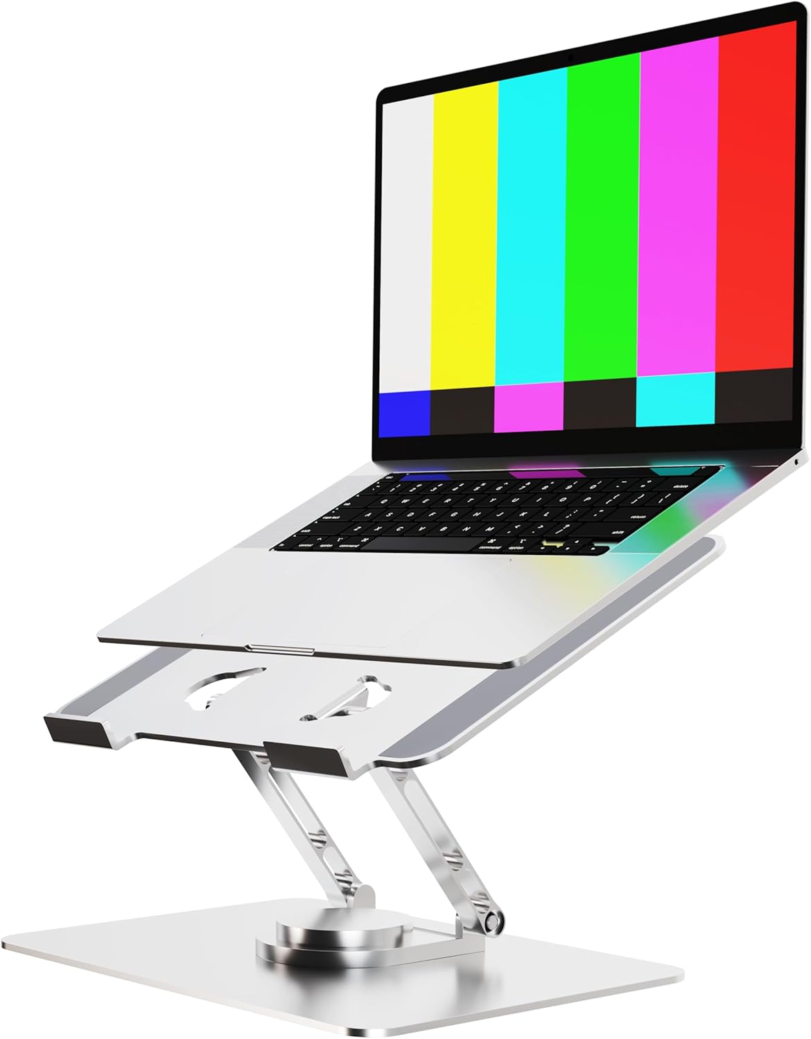 Elestoria 360 Rotating Laptop Stand | Ergonomic Foldable Portable Stan ...