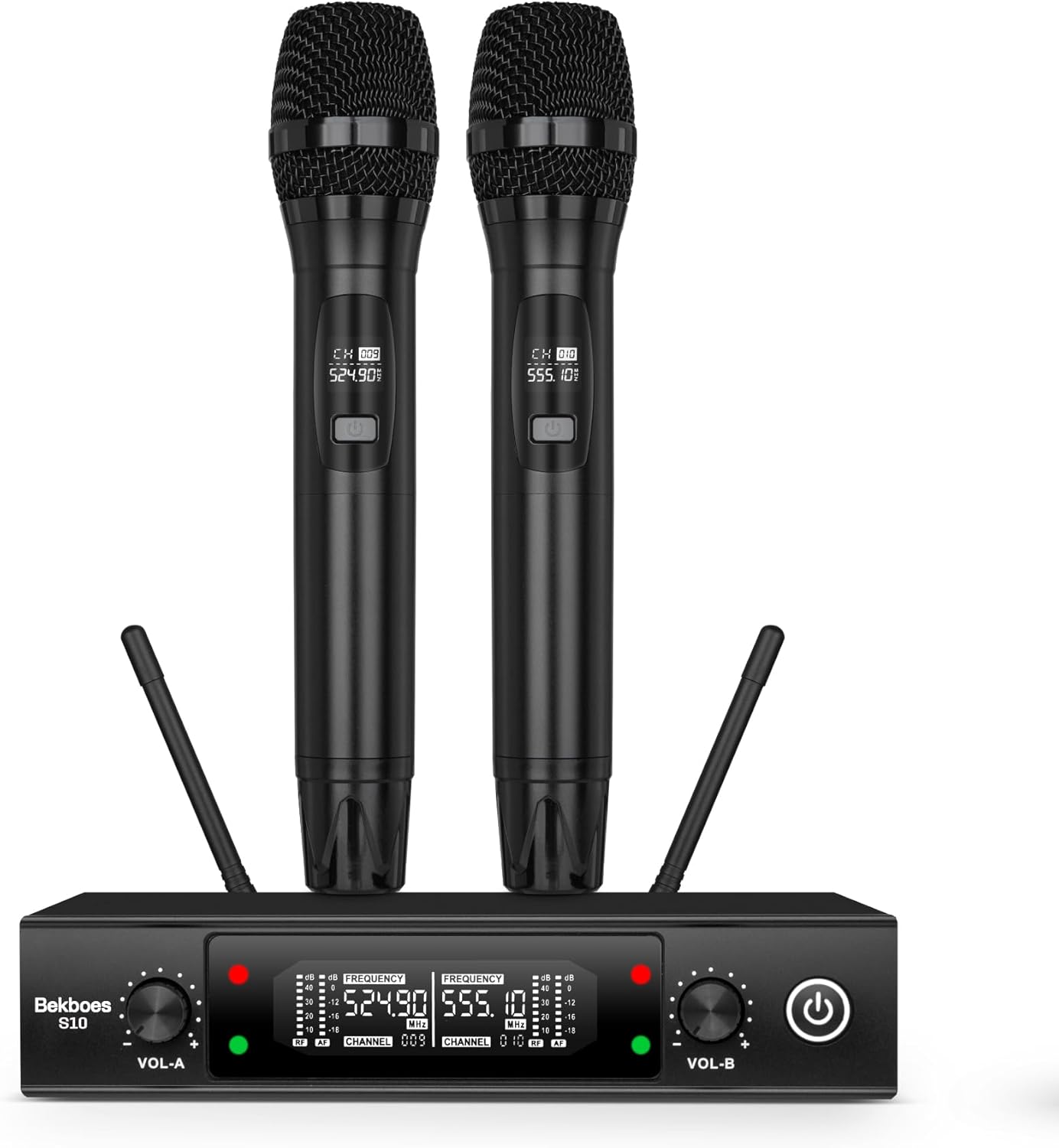 Professional Dual Dynamic Wireless Microphones for Events – GearMustHave
