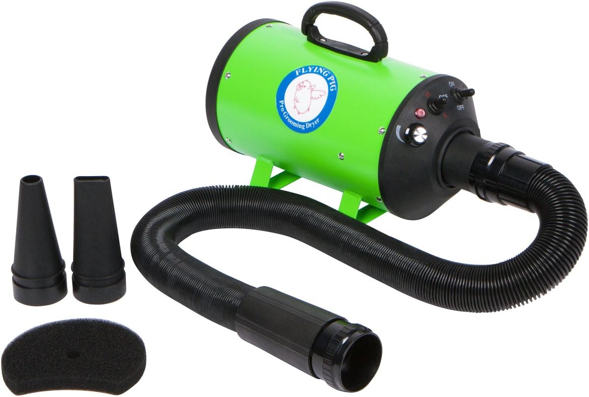 High Velocity Dog Grooming Dryer w/Heater - Flying Pig Grooming ...