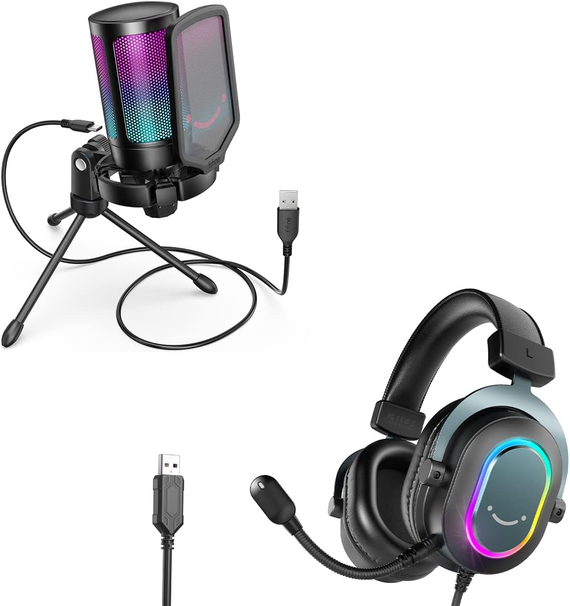 Ultimate Gaming Bundle: FIFINE A6V Mic & H6 Headset – GearMustHave
