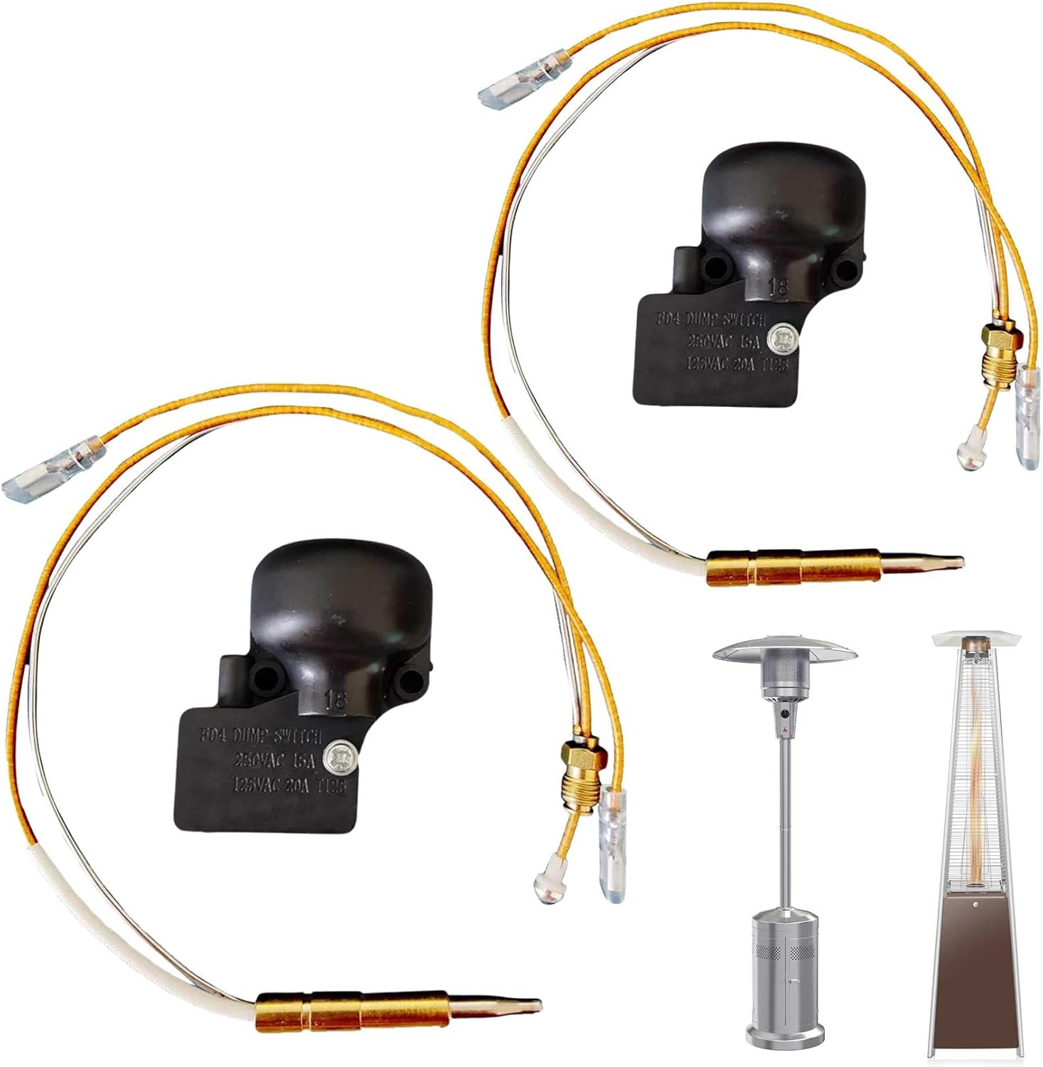 Gas Heater Safety Kit: Thermocouple & Anti Tilt Switch – GearMustHave
