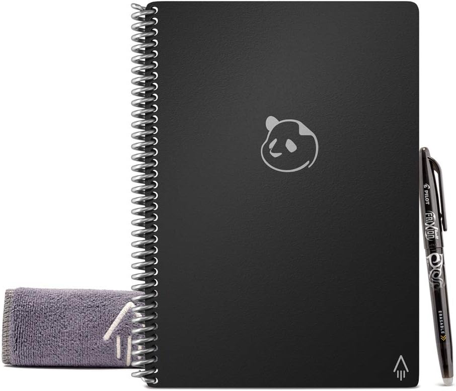 Rocketbook Smart Reusable Panda Planner - Infinite Productivity ...
