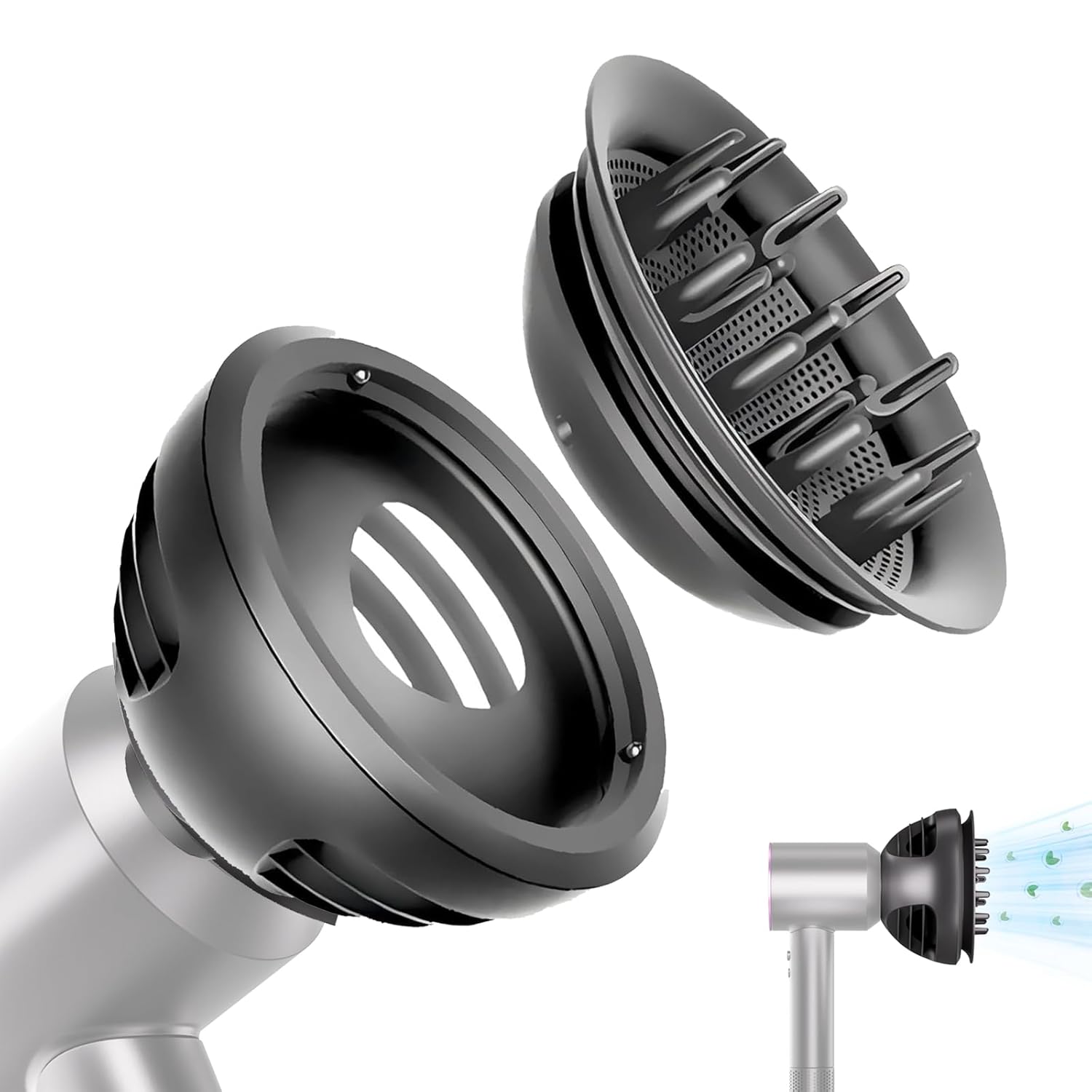 Dyson Supersonic 2-in-1 Diffuser: Wave + Curl Styling – GearMustHave