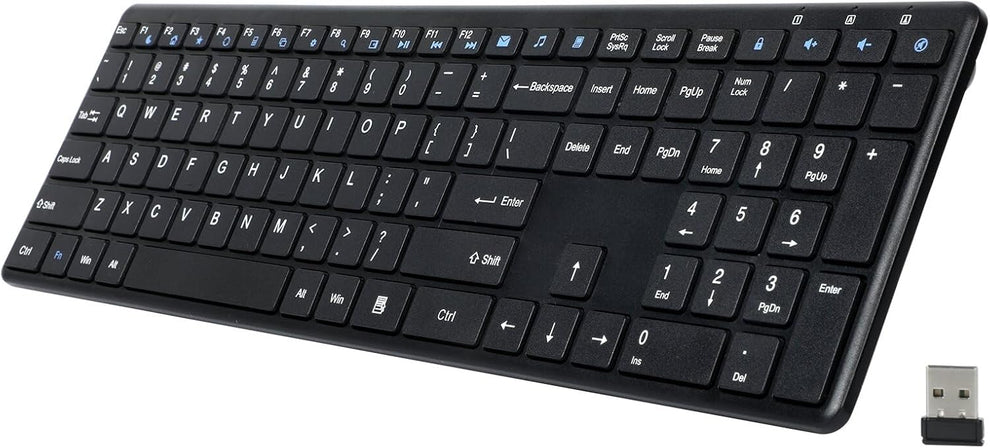 INFINMIND Wireless Keyboard: Lag-Free Ergonomic Typing – GearMustHave