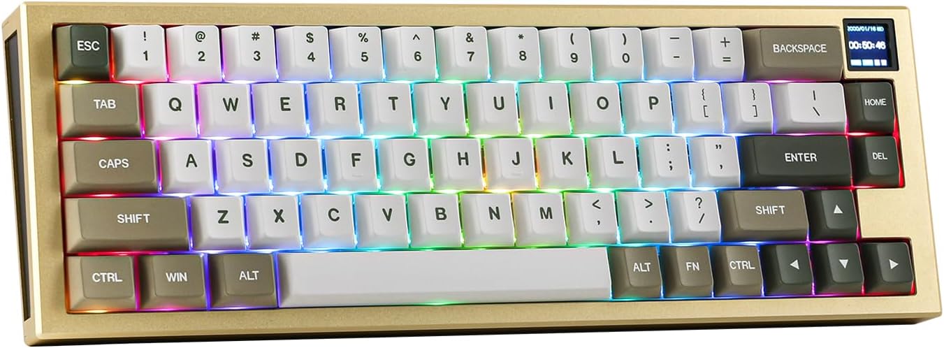 EPOMAKER MS68 Wireless Gaming Keyboard with 0.85 Screen - Ultimate Gam ...