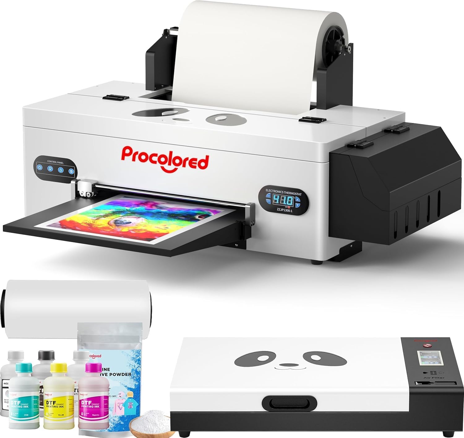 Procolored DTF Printer with White Ink & Film Cutter – GearMustHave