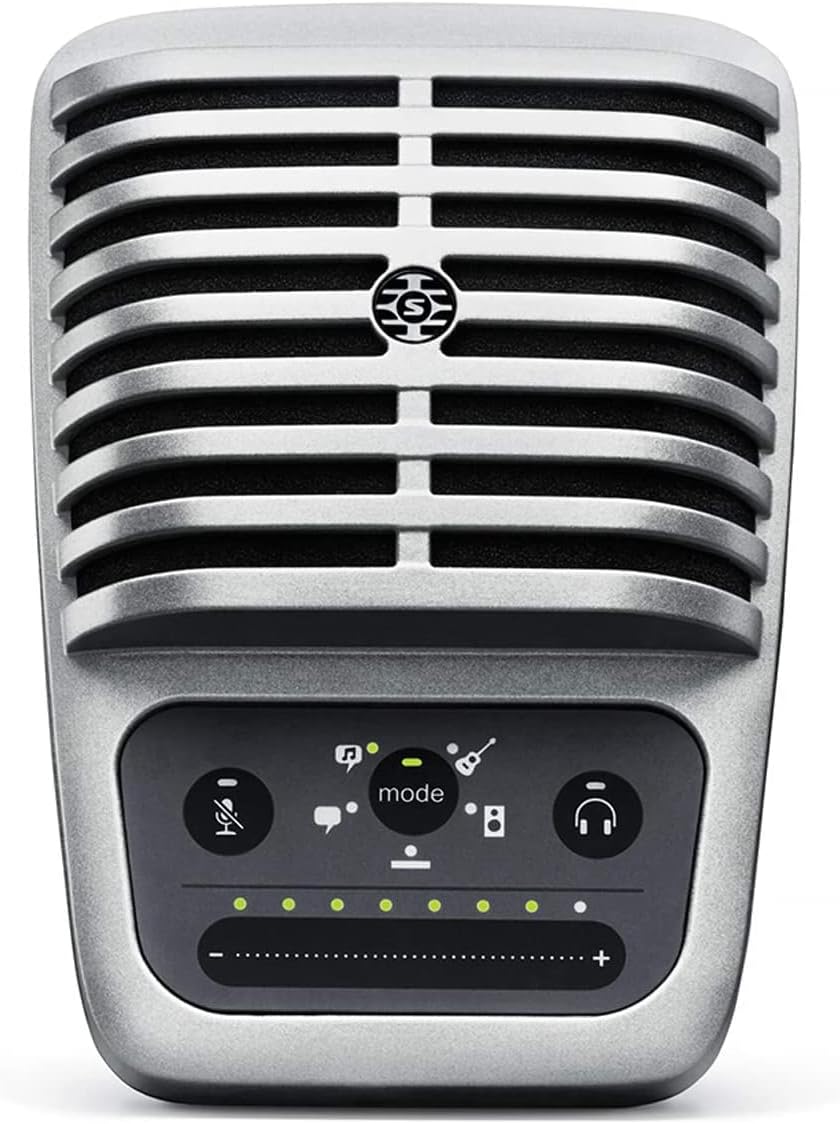 SHURE MV51 Digital Condenser Mic - 5 DSP Modes – GearMustHave