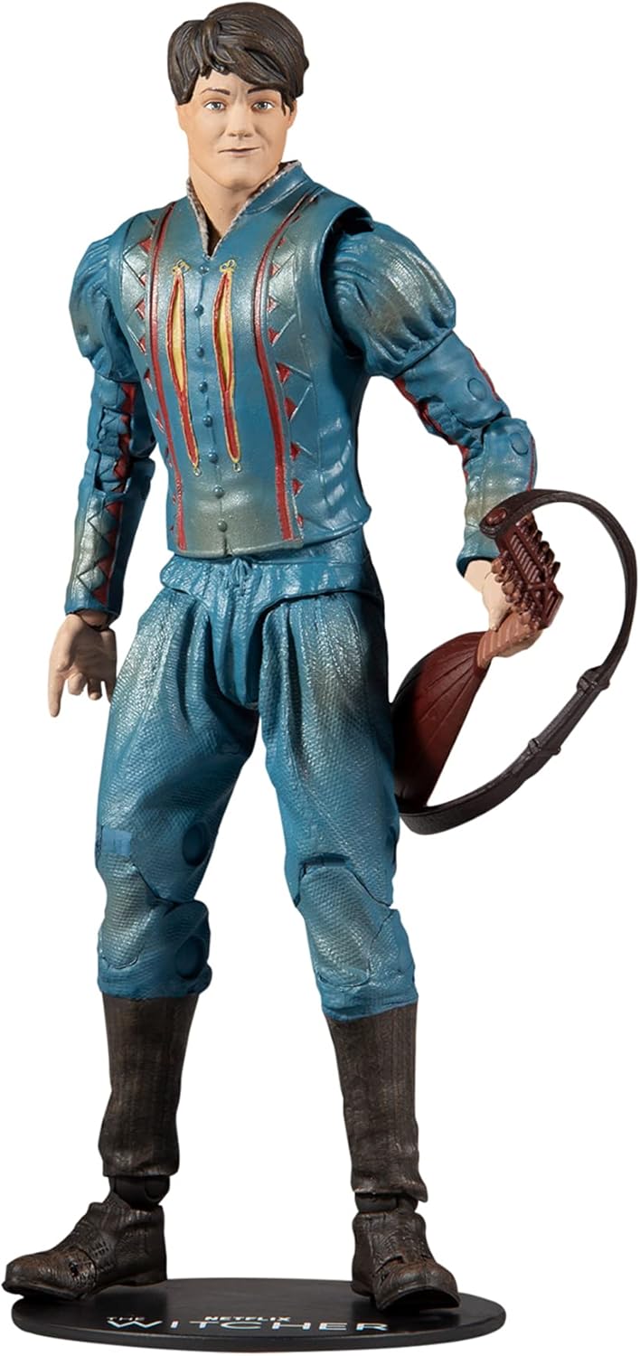The Witcher Jaskier 7 Action Figure - Complete with Accessories ...
