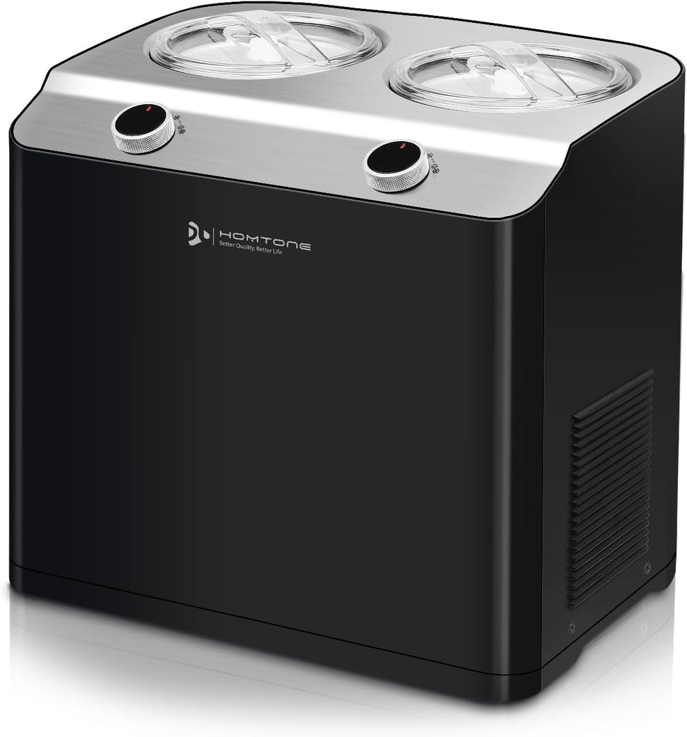 Ultimate Gelato Experience: Homtone Compressor Ice Cream Maker ...