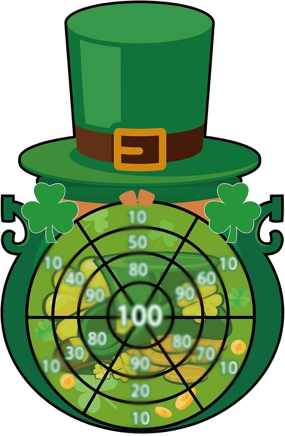 Large St. Patrick's Day Dart Board Set - Irish Party Fun! – GearMustHave