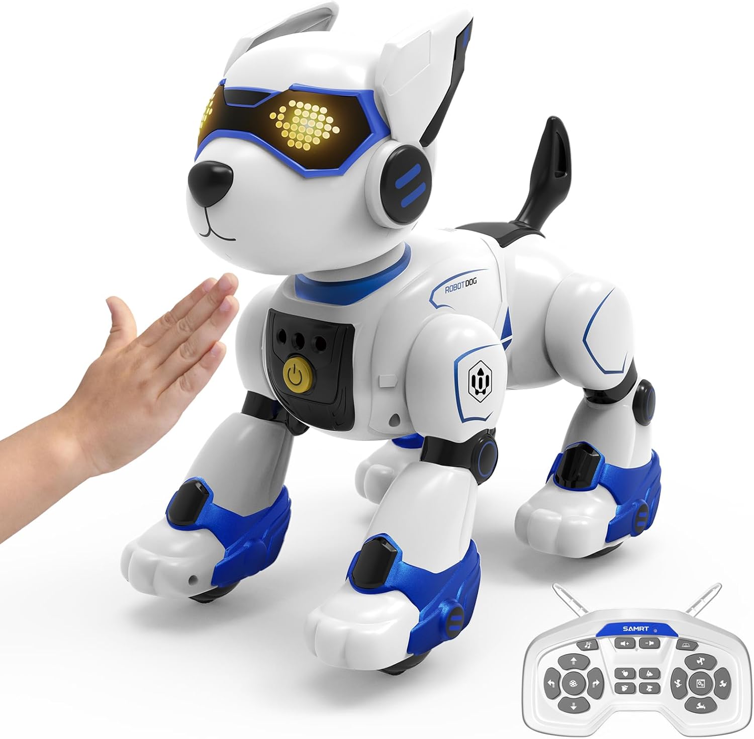 Interactive Robot Dog for Kids | Smart Toy Pet | 80Mins Playtime ...