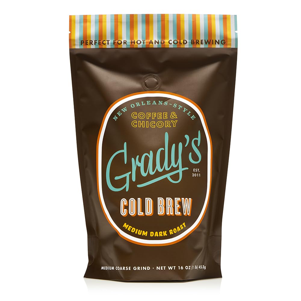 GRADYS COLD BREW Coffee | Smooth New Orleans Flavor | 100% Arabica & C ...