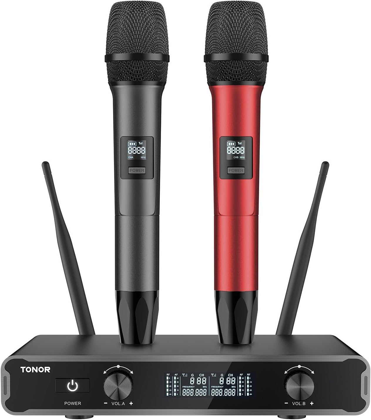 TONOR Dual Channel Wireless Microphone Kit – GearMustHave
