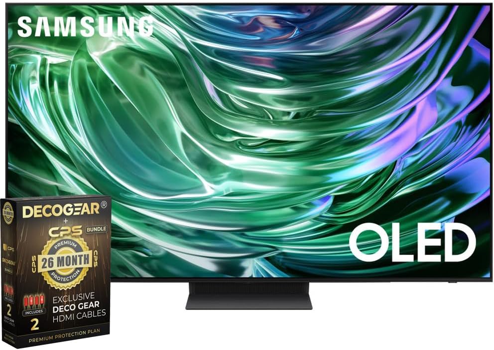 Immersive 4K Viewing: SAMSUNG 48 OLED Smart TV Bundle – GearMustHave