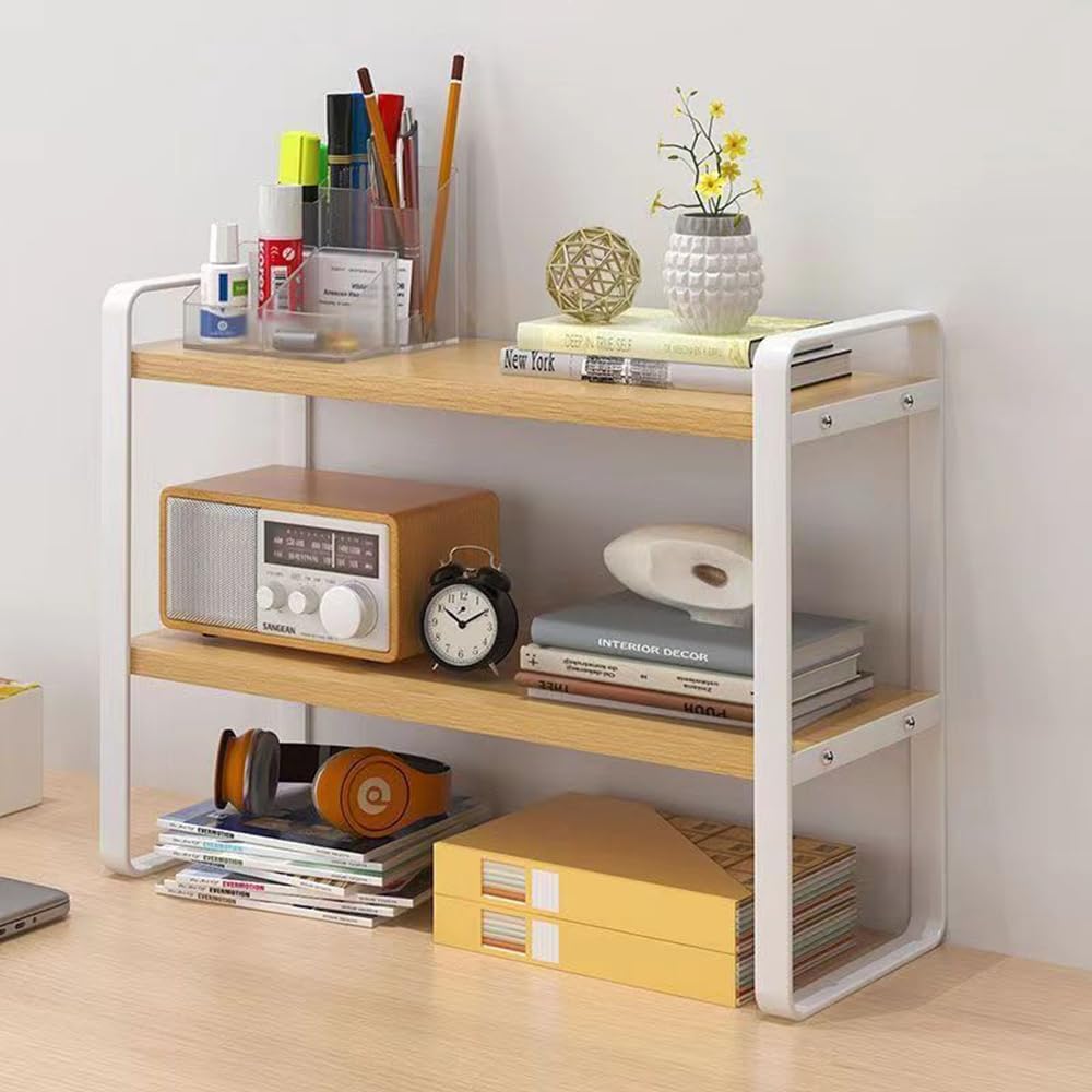 Hbluefat 2-Tier Desk Shelf: Stylish & Functional! – GearMustHave