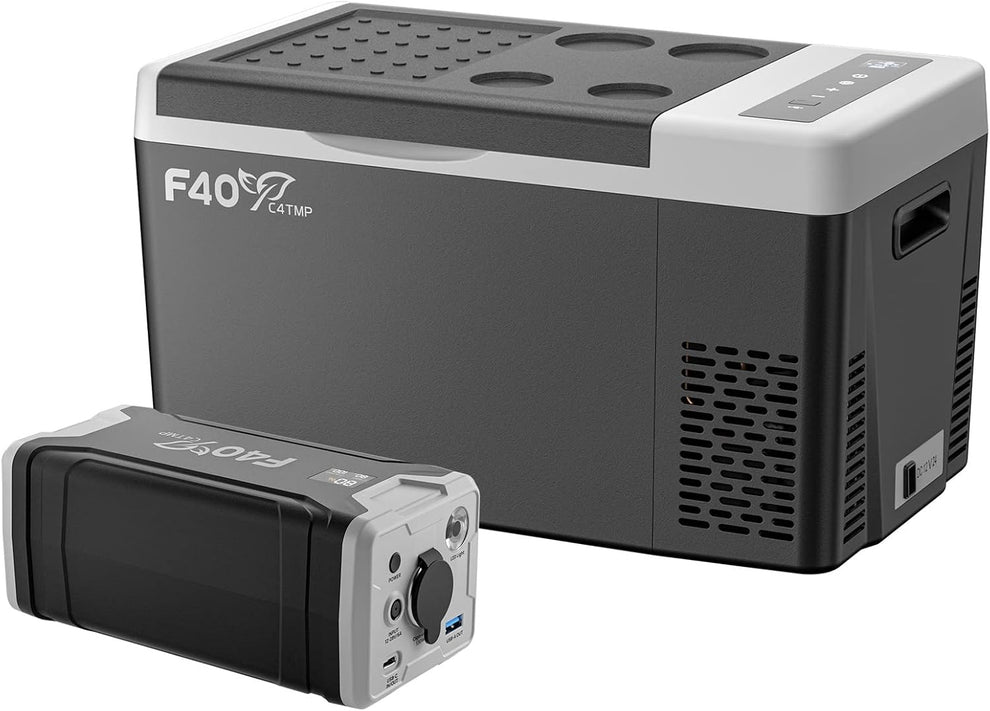 Ultimate Combo: Portable Fridge & Power Station by F40C4TMP – GearMustHave
