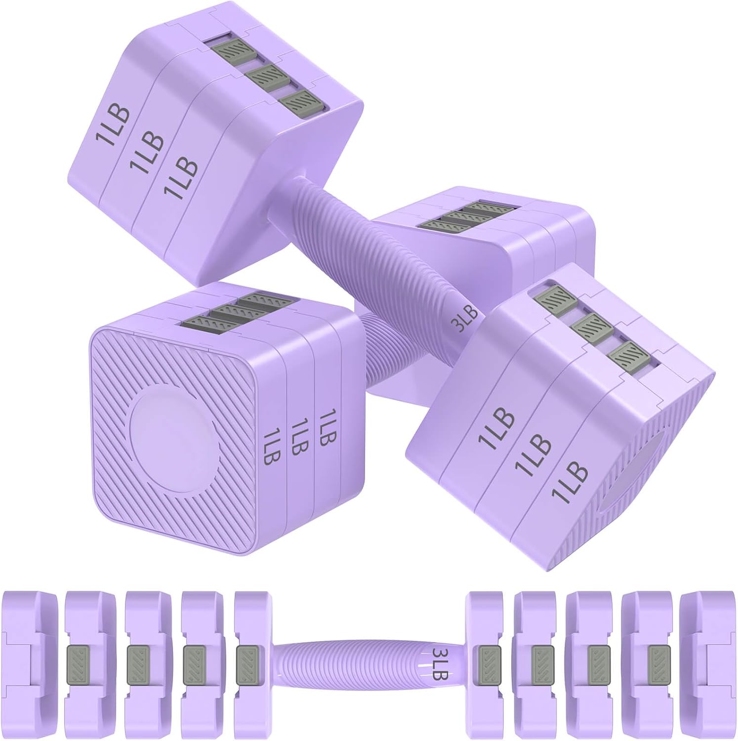 Adjustable Hand Weights Set - 5 Levels for Full Body Workout – GearMustHave