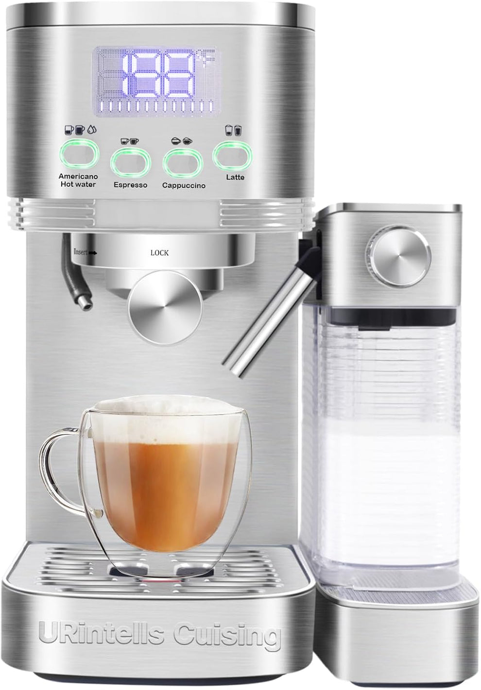 Professional Espresso Machine 20 Bar: Perfect Frothy Coffee! – GearMustHave