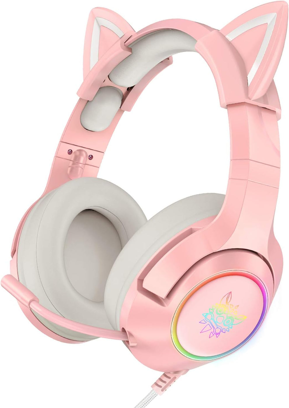 Pink Gaming Headset with RGB for Girls - SIMGAL – GearMustHave