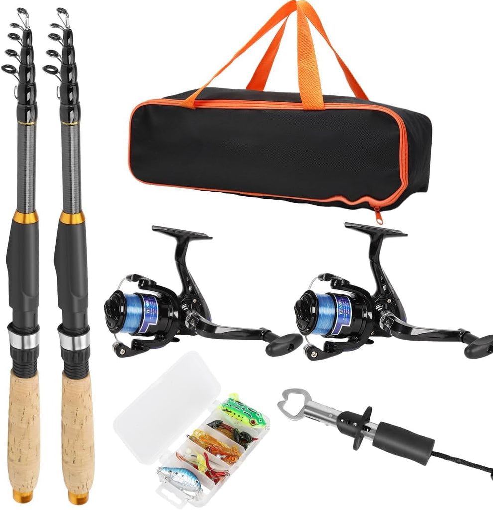 Premium Telescopic Fishing Combo Set – GearMustHave