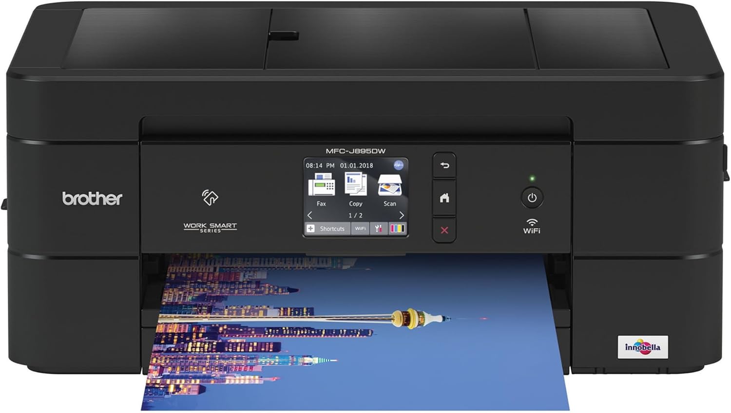 Brother All-In-One Printer: Wireless, Color, Duplex, NFC – GearMustHave