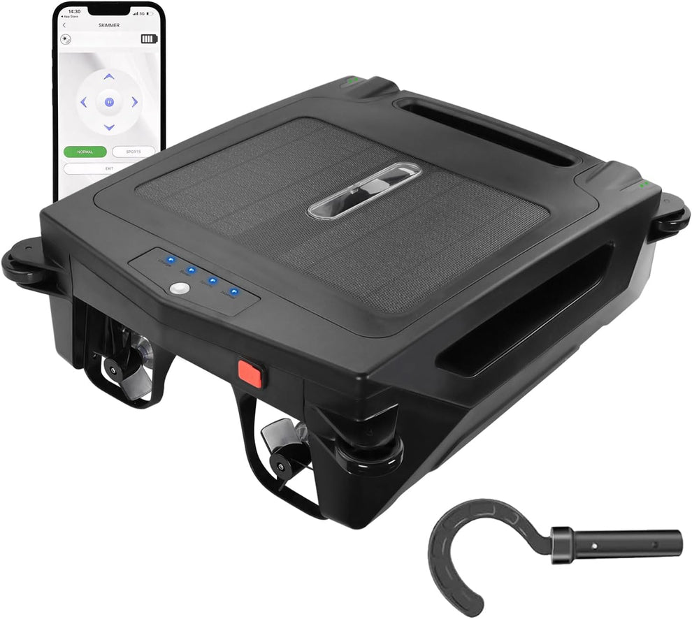 Kefly Solar/Battery Pool Cleaner - Automatic Skimmer & Vacuum ...