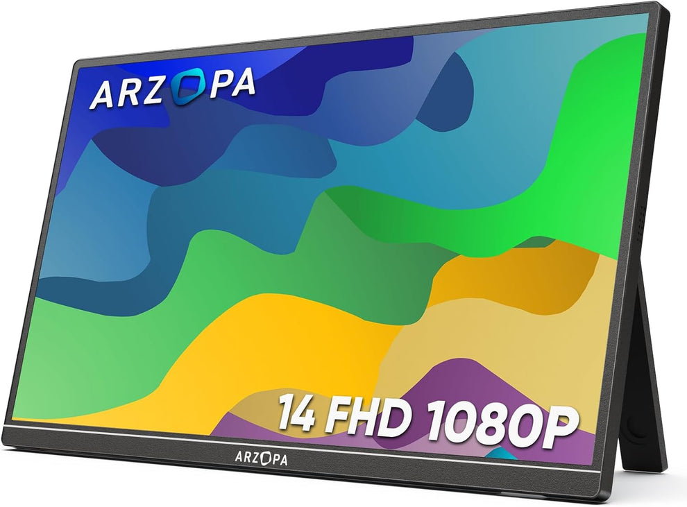 ARZOPA 14 FHD Portable Monitor: Ultimate Second Screen – GearMustHave