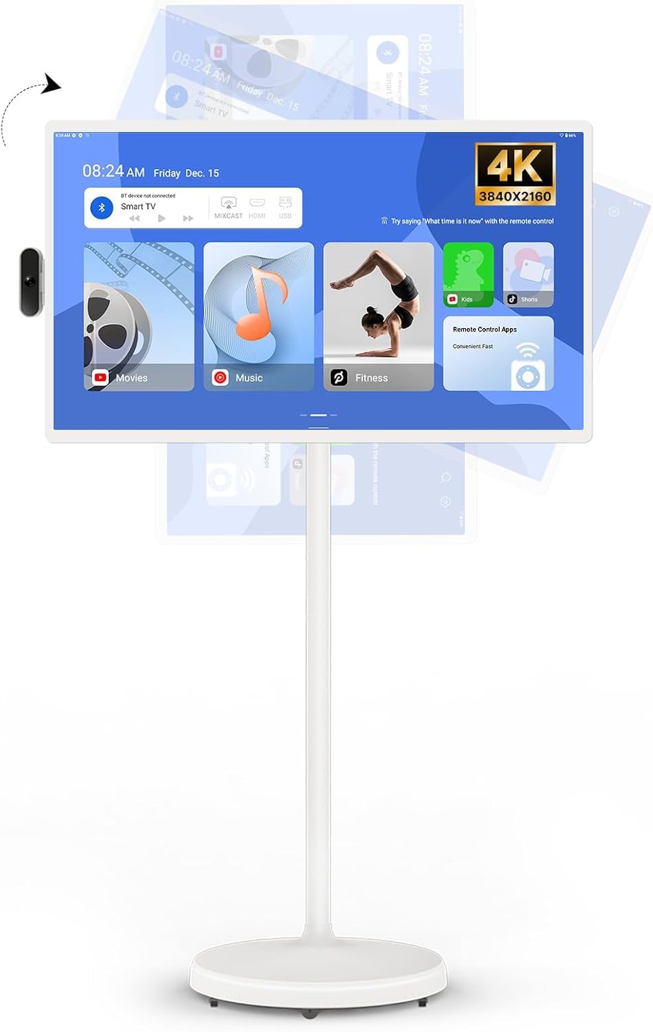 ApoloSign 4K 32 Smart Touch Monitor | Portable & Swivel | Android OS ...