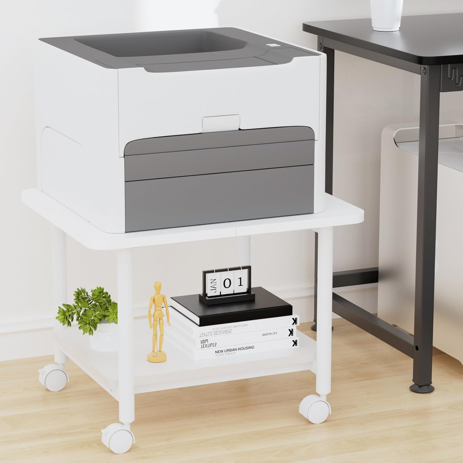 Rolling Printer Cart: Maximize Office Space – GearMustHave