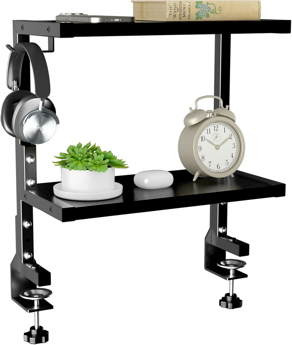 PUTORSEN 2-Tier Desk Shelf - Space-Saving Storage – GearMustHave