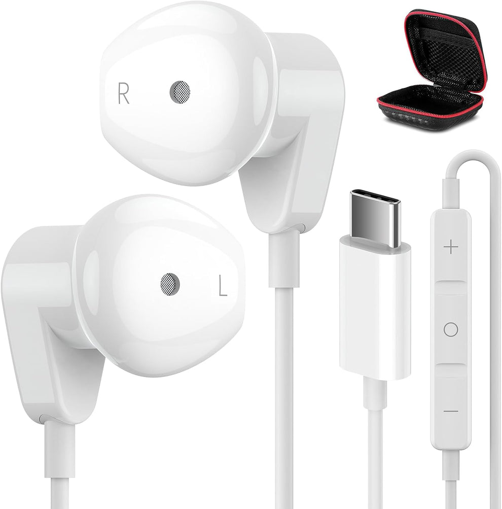 HiFi USB C Earbuds w/ Mic & Volume Control | APETOO – GearMustHave