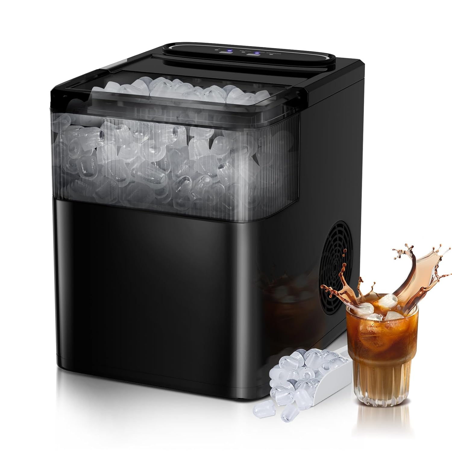 Fast Ice Making: ELEISIOS Self-Cleaning Ice Maker – GearMustHave