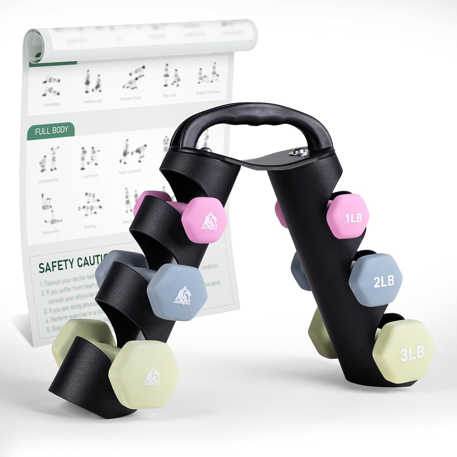 Neoprene Coated Dumbbell Set for Stronger Workouts! – GearMustHave