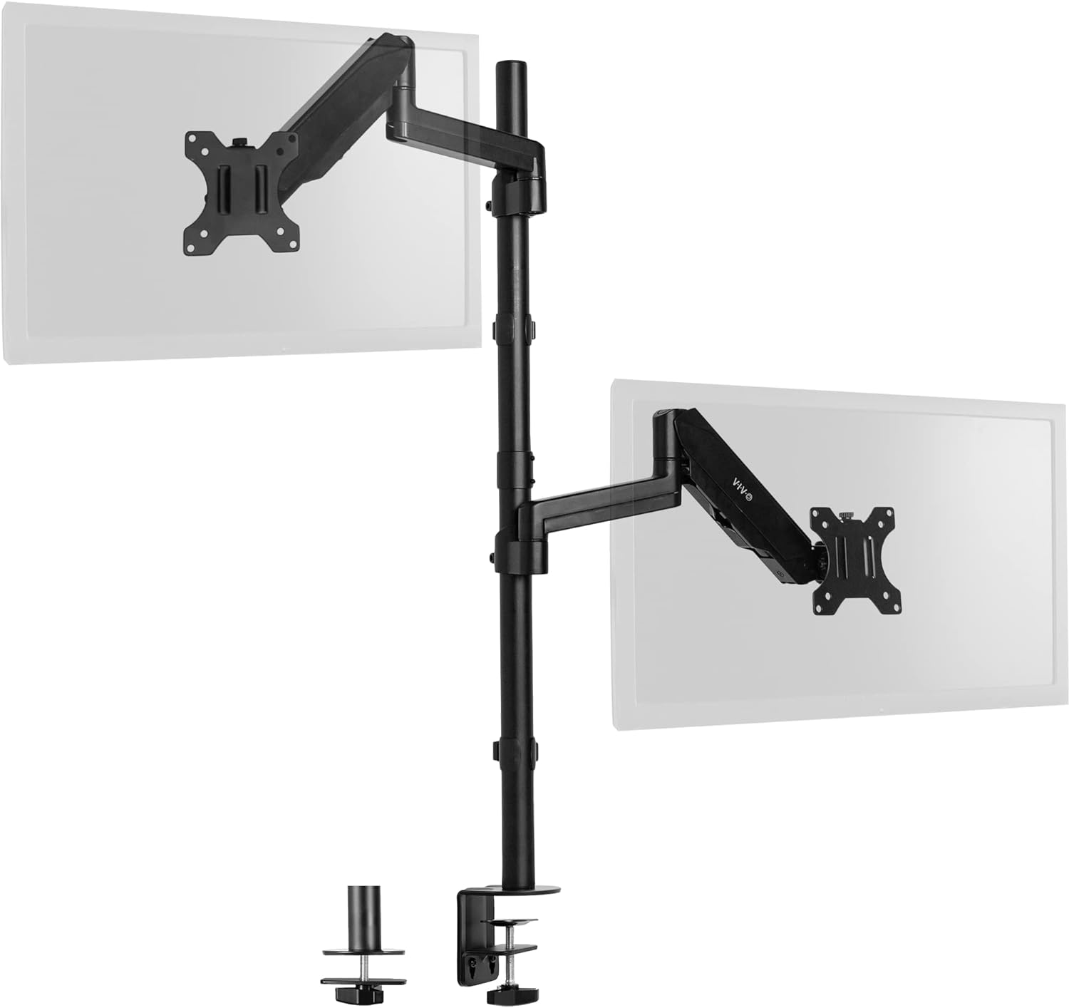 Adjust to Perfect View: VIVO 32 Dual Monitor Arm – GearMustHave