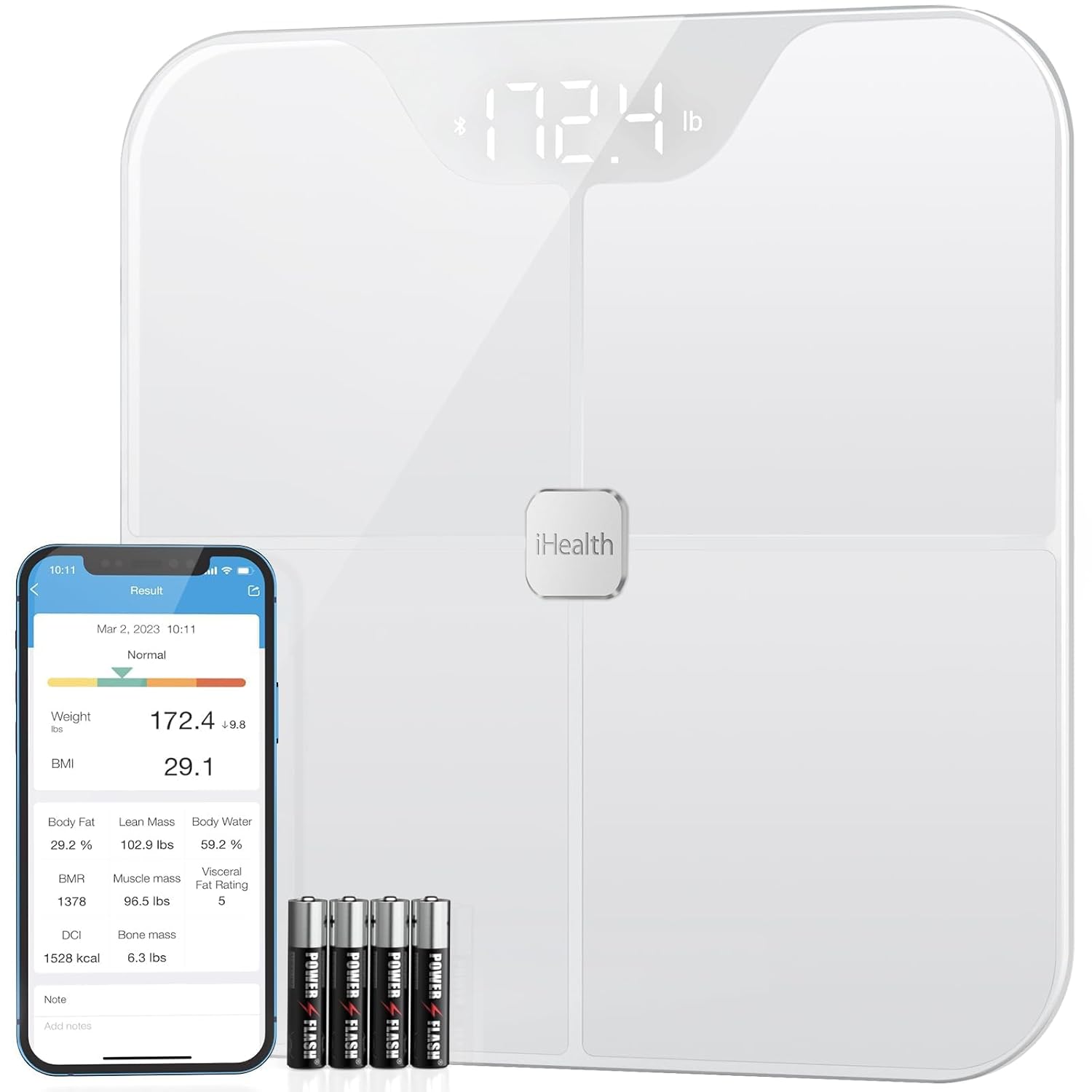 iHealth Smart Scale: Accurate Body Composition Analysis – GearMustHave