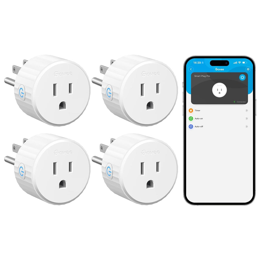 Govee Matter Smart Plug 4-Pack: Voice & Remote Control – GearMustHave
